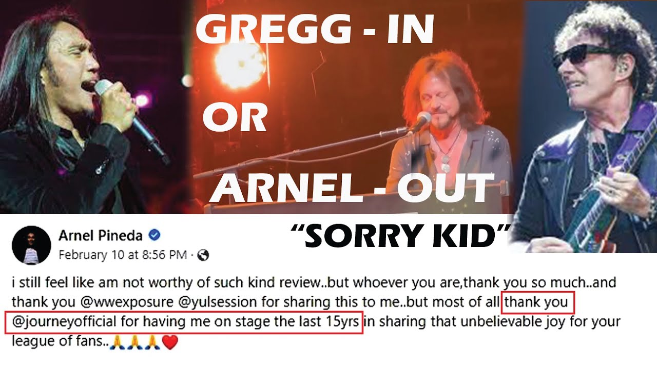 Gregg Rolie back @ Journey Freedom Concert 2023 Moody Center Austin TX ...