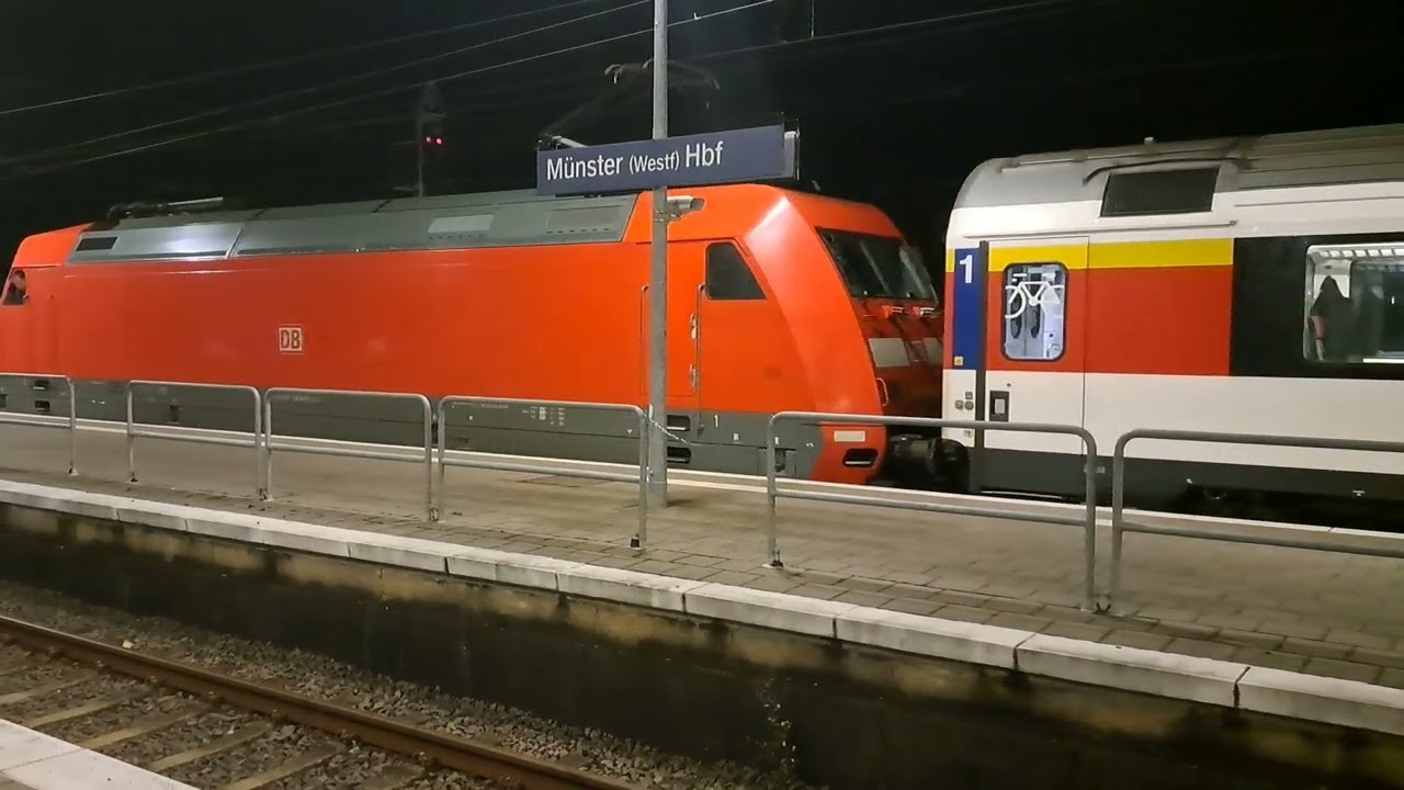 Ausfahrt EC8 nach Hamburg Altona - YouTube