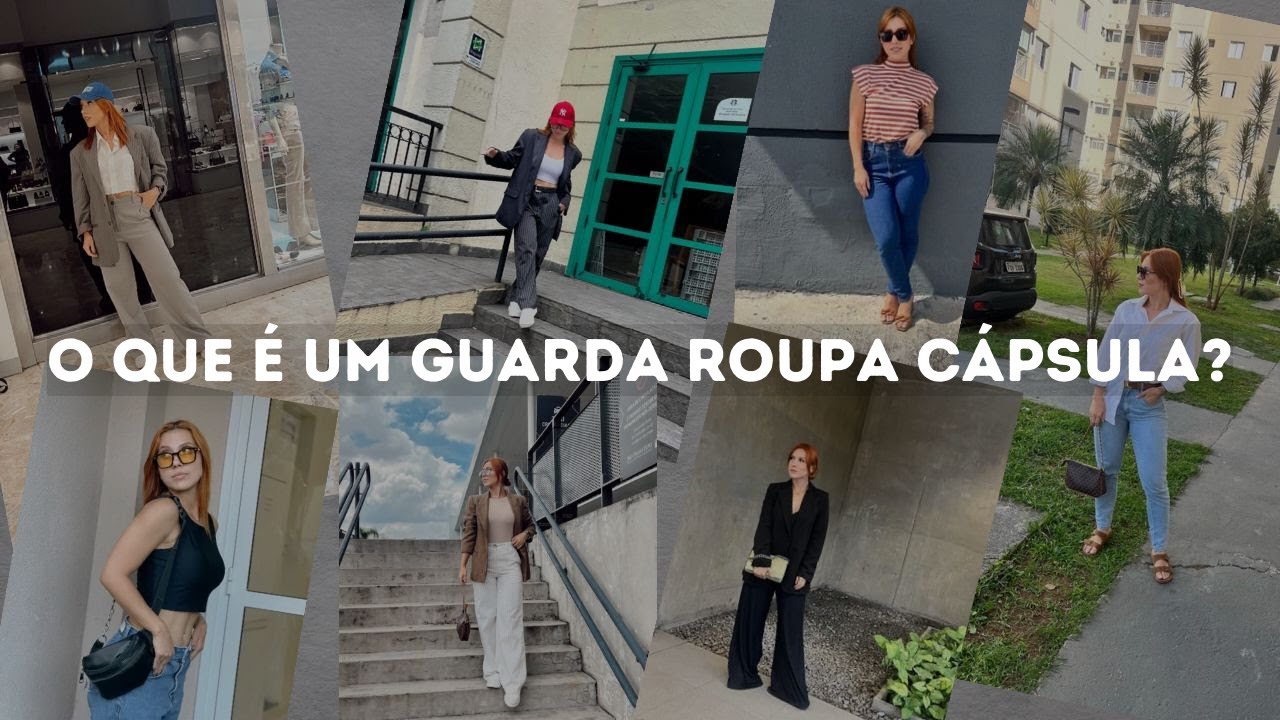 Construindo seu guarda roupa cápsula - YouTube