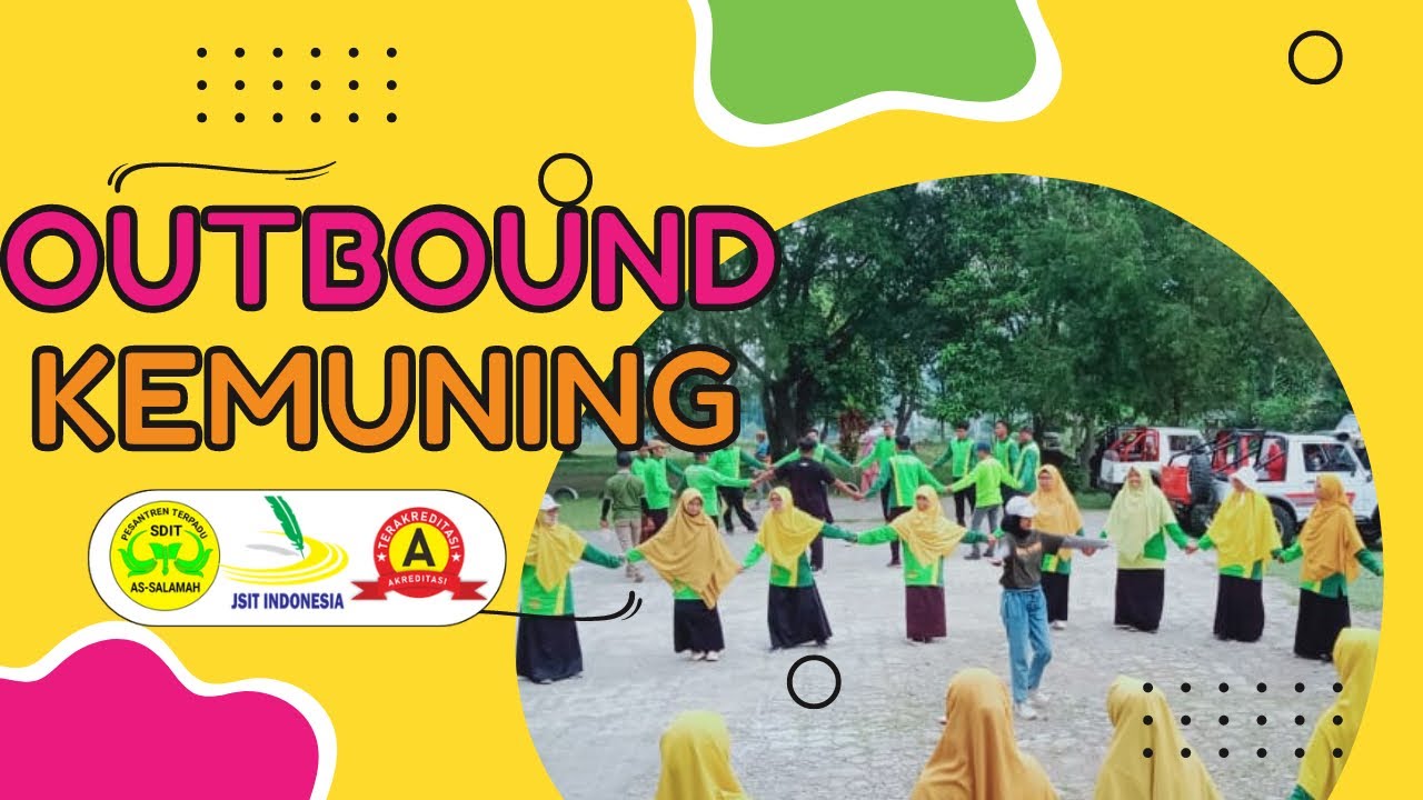 Keseruan Outbound di Kemuning Karanganyar - SDIT AS SALAMAH - YouTube