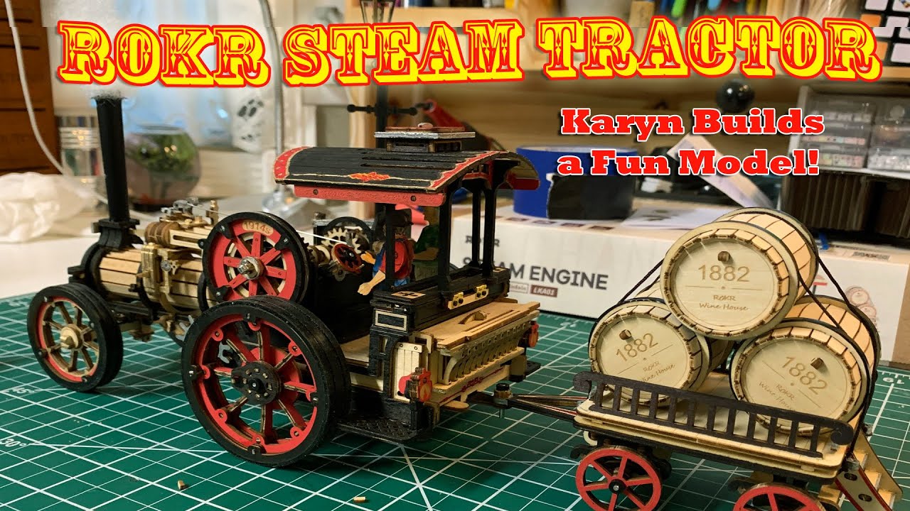 Watch Karyn Make a Working Model With Real Moving Parts! - YouTube