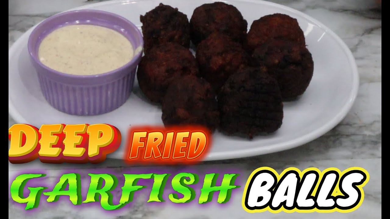 Garfish Balls deep fried ep.97 #cajunrnewbbq - YouTube