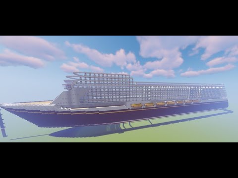Minecraft Disney Wish Timelapse part 3 - YouTube