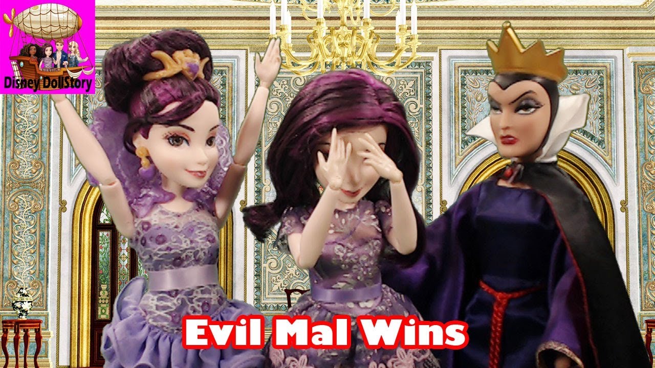 DESCENDANTS Evil Mal Wins. Mal Loses Her Throne - Part 10 - Mal is the ...