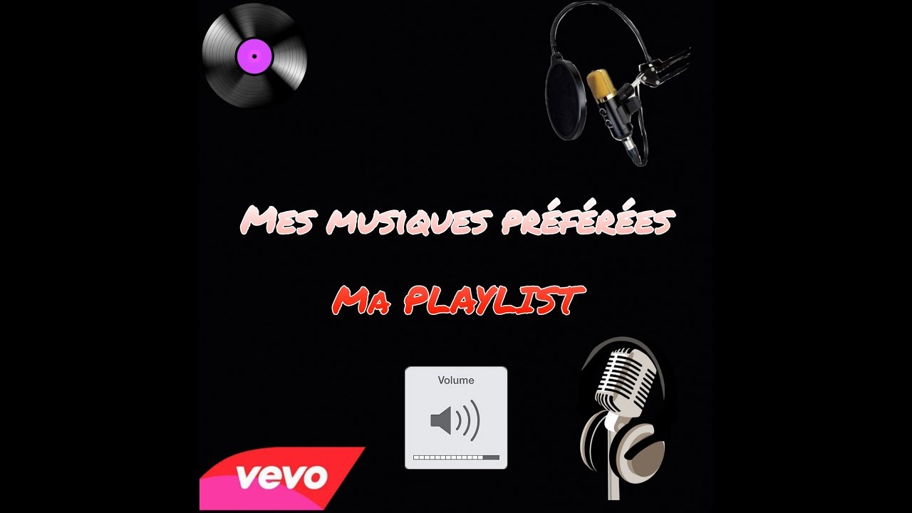 MA PLAYLIST (Mes musiques préférées) - YouTube