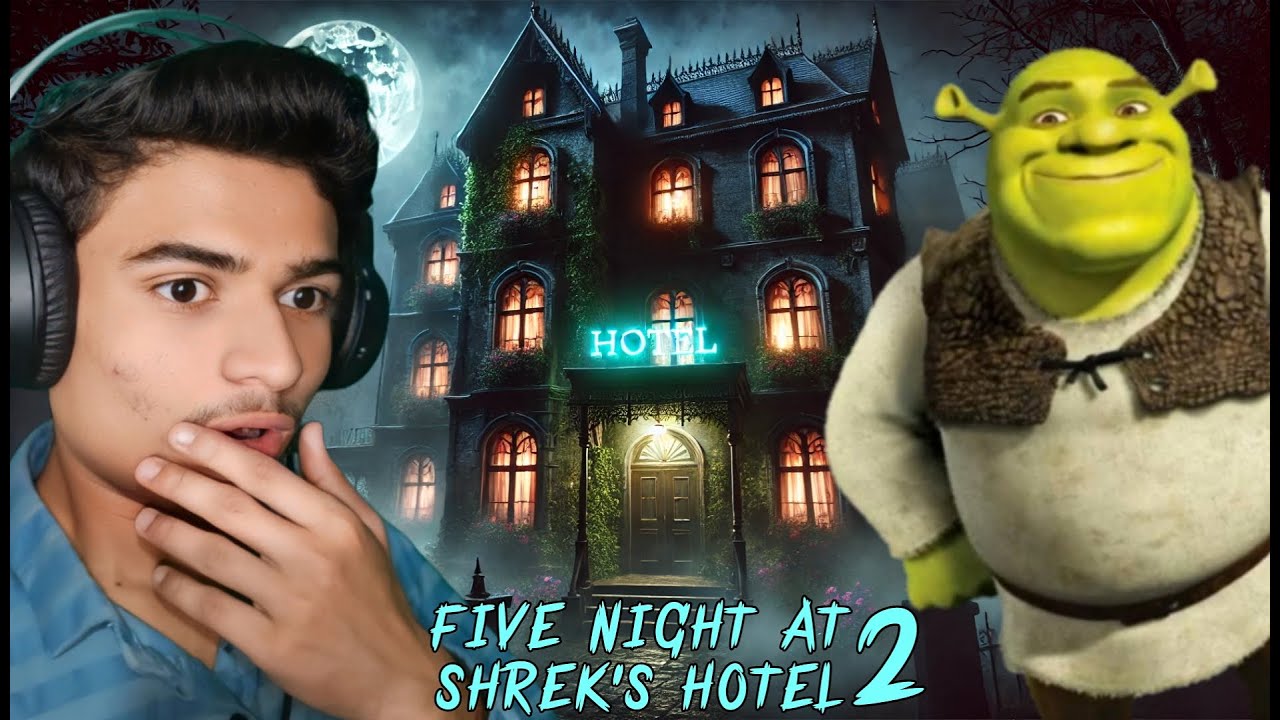 FIVE NIGHT AT SHREK'S HOTEL 2 | #gamexthrone #horrorgame - YouTube