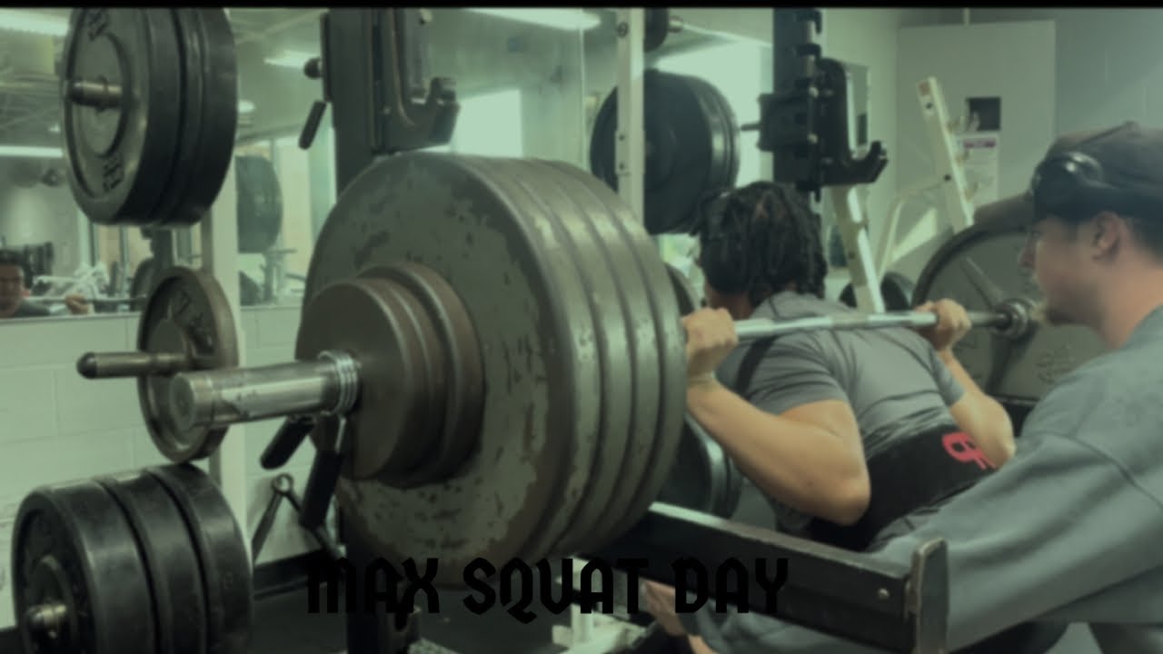 MAX SQUAT DAY - YouTube