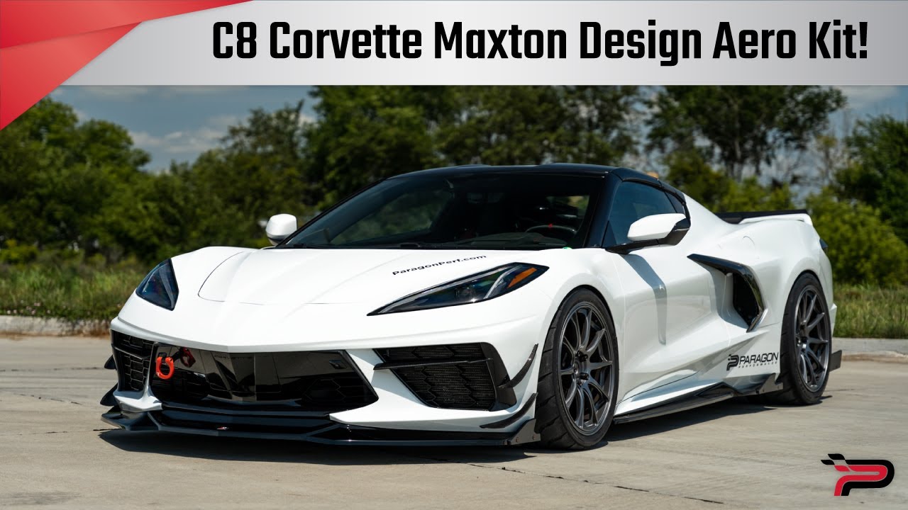 C8 Corvette Maxton Design Aero Kit - Paragon Performance - YouTube