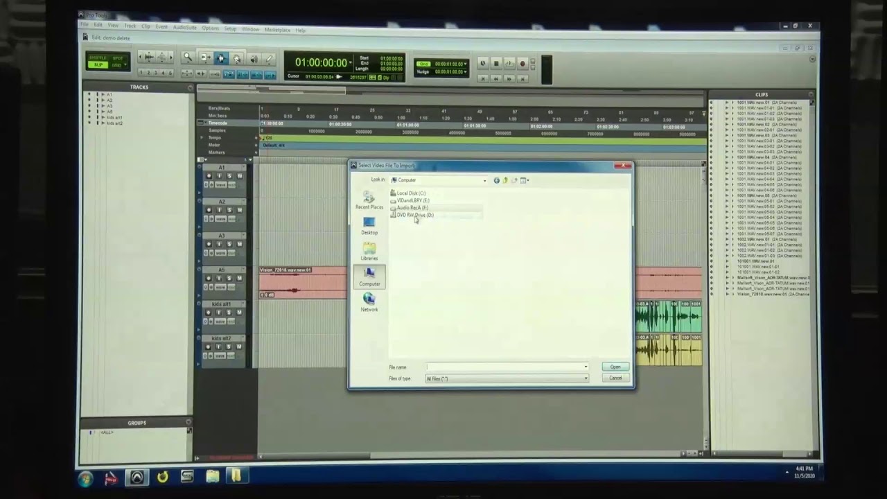 Pro Tools tutorial: moving projects to/from Pro Tools - YouTube