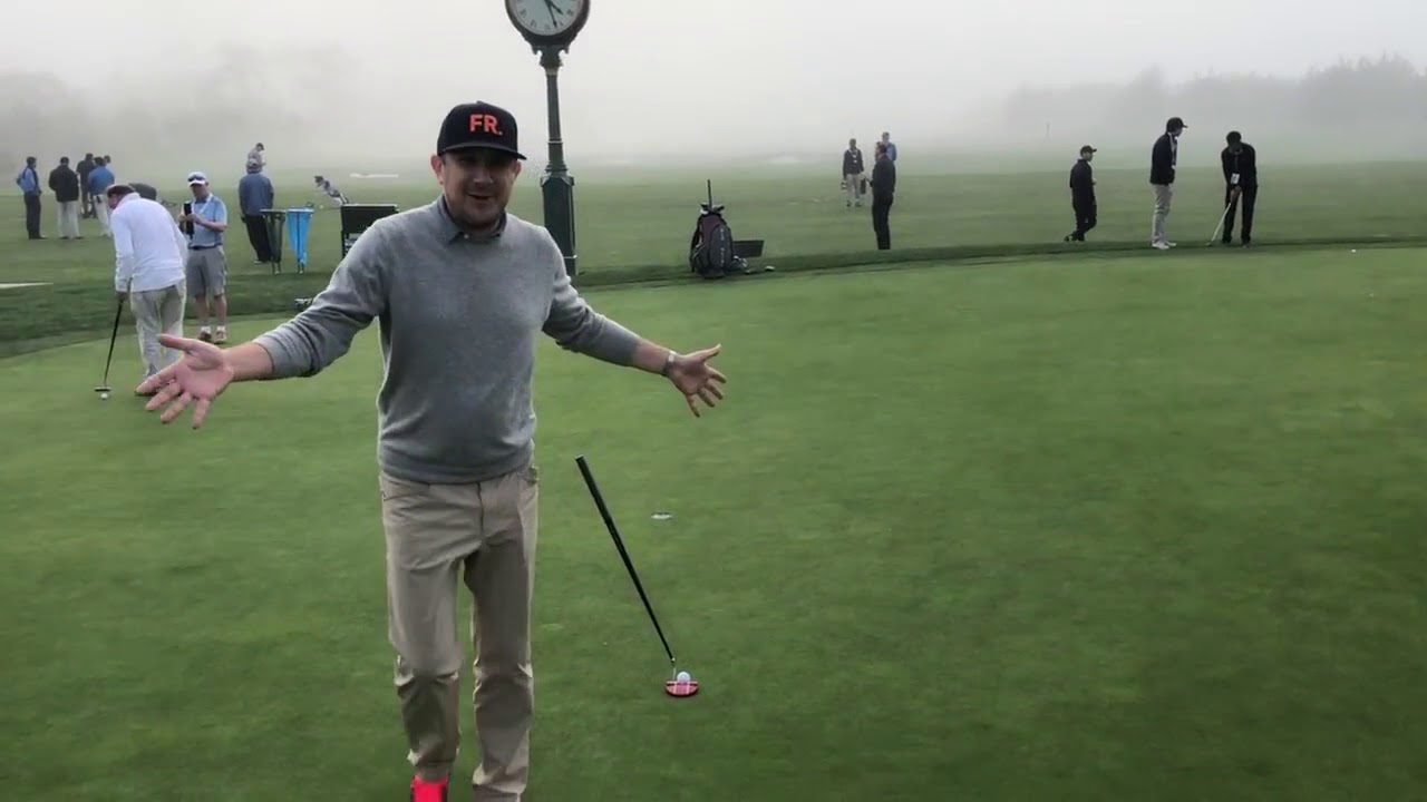 Bloodline Putter (that stands on its own) in action - YouTube