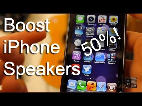 Boost iPhone/iPod Touch Speakers and Volume by 50%!!! Awesome Cydia ...