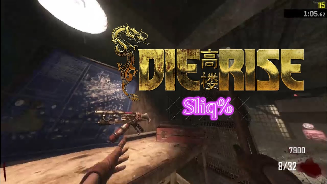 Die Rise Sliq% - First Speedrun Attempt (1:05) [No perma perk] - YouTube