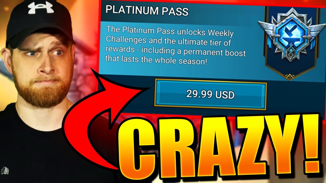 Is the Platinum Forge Pass a Ripoff? FULL BREAKDOWN! | Raid: Shadow ...