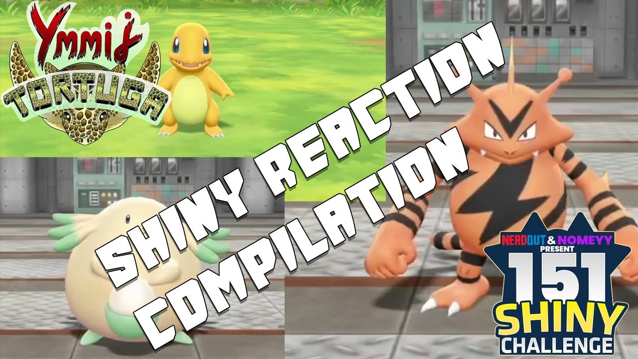 151 Shiny Challenge Shiny Montage! - YouTube