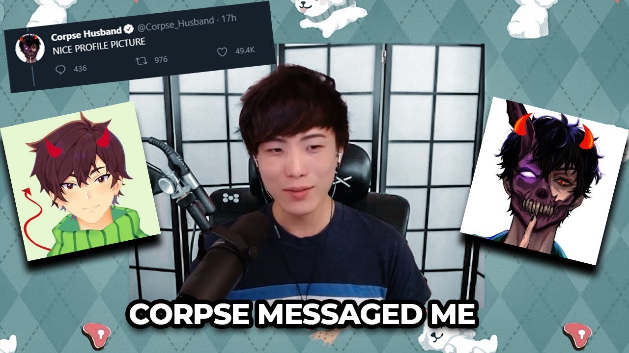 Sykkuno thoughts on matching PFP & Corpse's New Song - YouTube