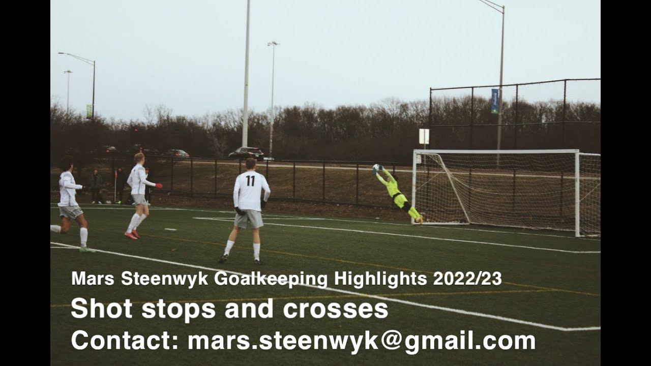 Mars Steenwyk 2022-23 Goalkeeper Highlights - YouTube