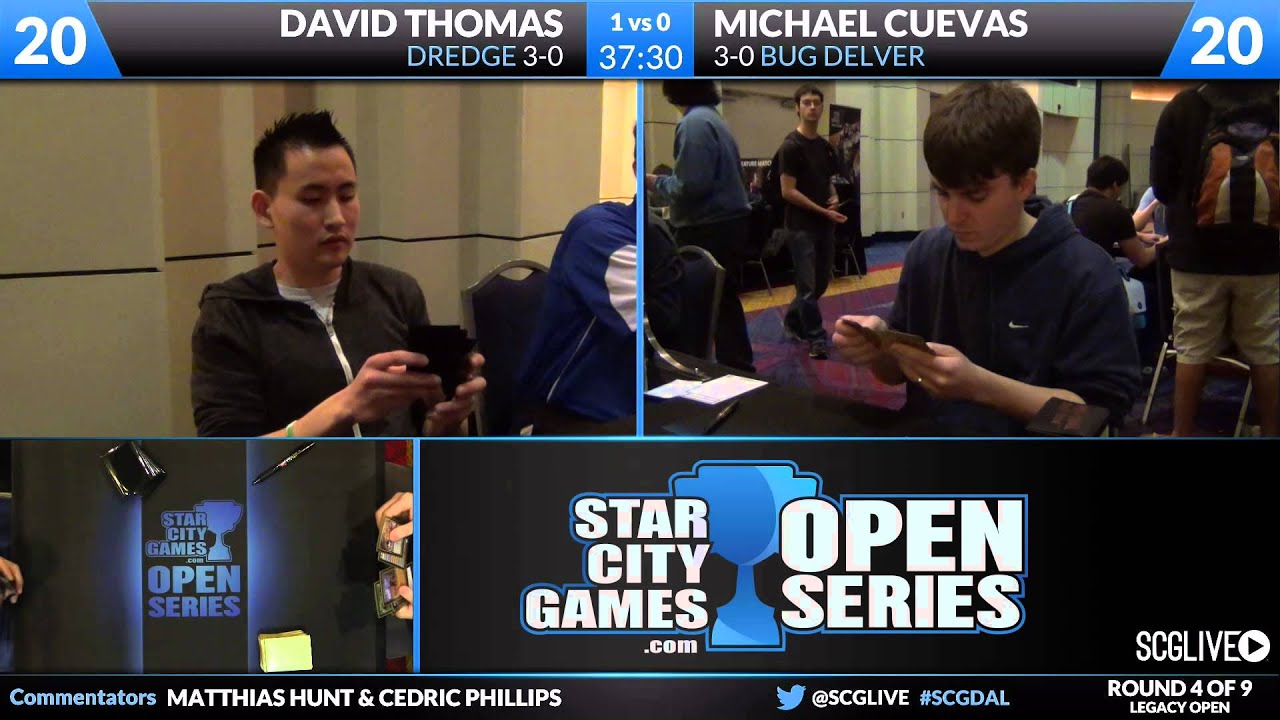 SCGDAL - Legacy - Round 4 - David Thomas vs Michael Cuevas - YouTube
