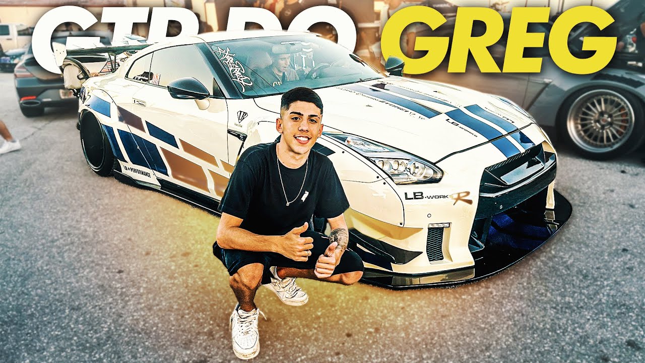 MINHA REAÇÃO VENDO O GTR LIBERTY WALK DE GREG NOS EUA 🇺🇸 @GregFerreira ...