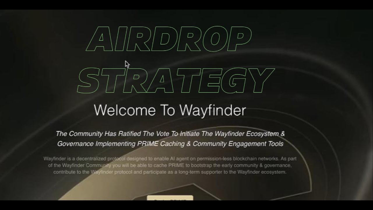 Wayfinder AI AirDROP Strategy: Understand how the modifier works before ...