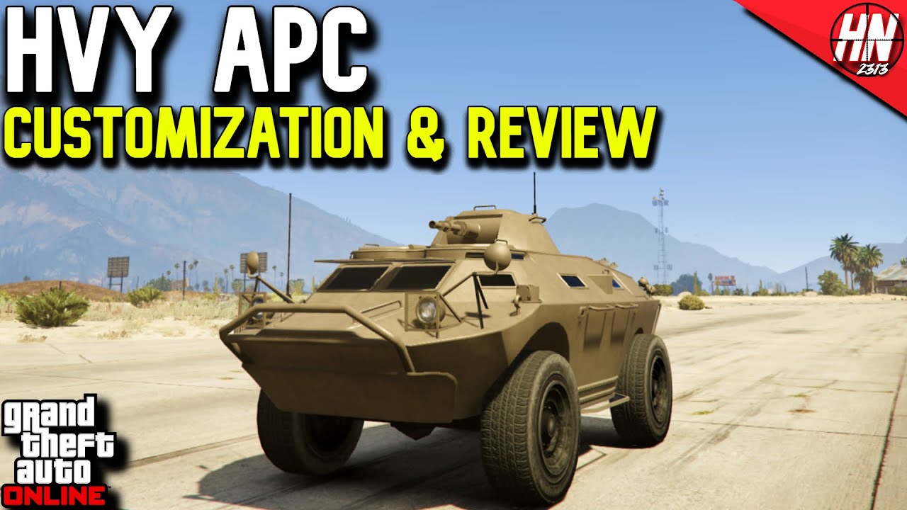 HVY APC Customization & Review | GTA Online - YouTube