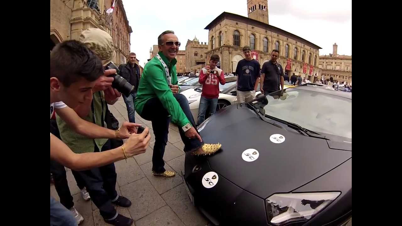 Team Salamone's Aventador START-UP, CRAZY REVS and Interview with Bryan ...