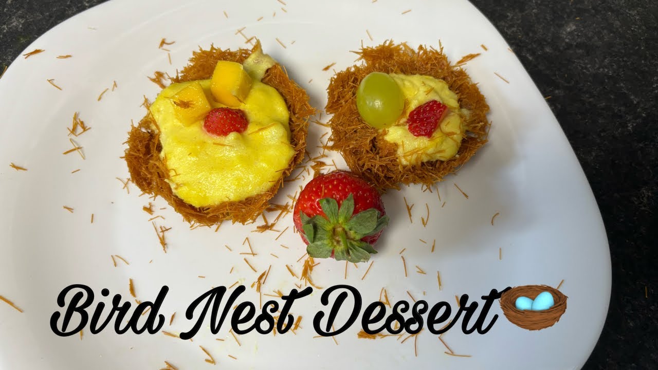 EASY BIRD NEST DESSERT - YouTube
