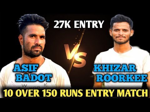 Asif Badot Vs Khizar Roorkee 🔥🏏 | Asif Badot Purana Famous Khiladi 😱 ...