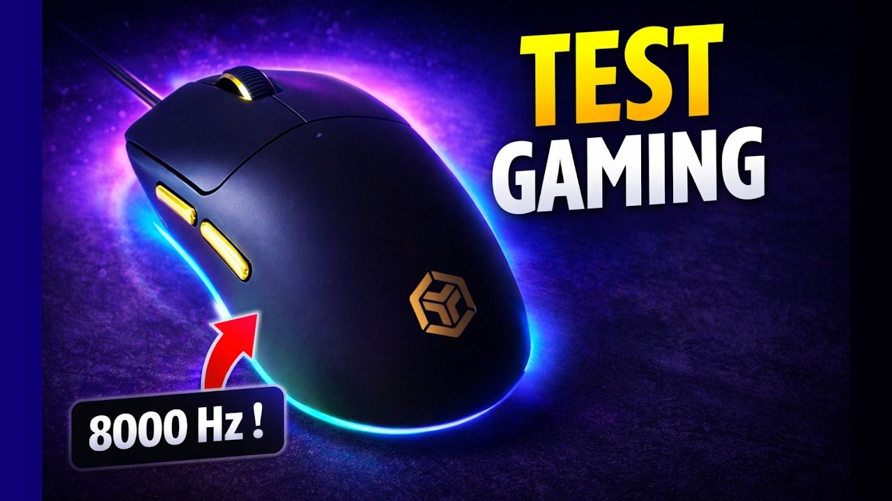 EWEADN S7 ultra : Test complet de cette souris gaming (bonne surprise ...