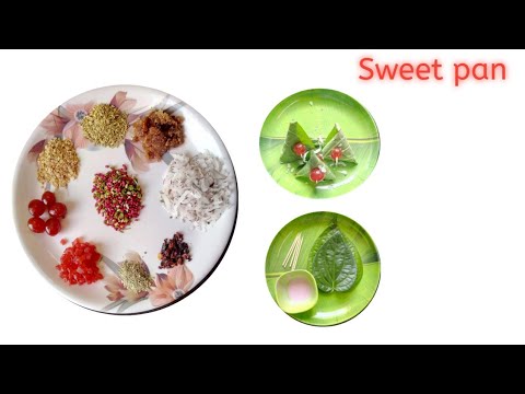 How To Make Sweet Pan / Meetha Pan / Sweet Killi - YouTube