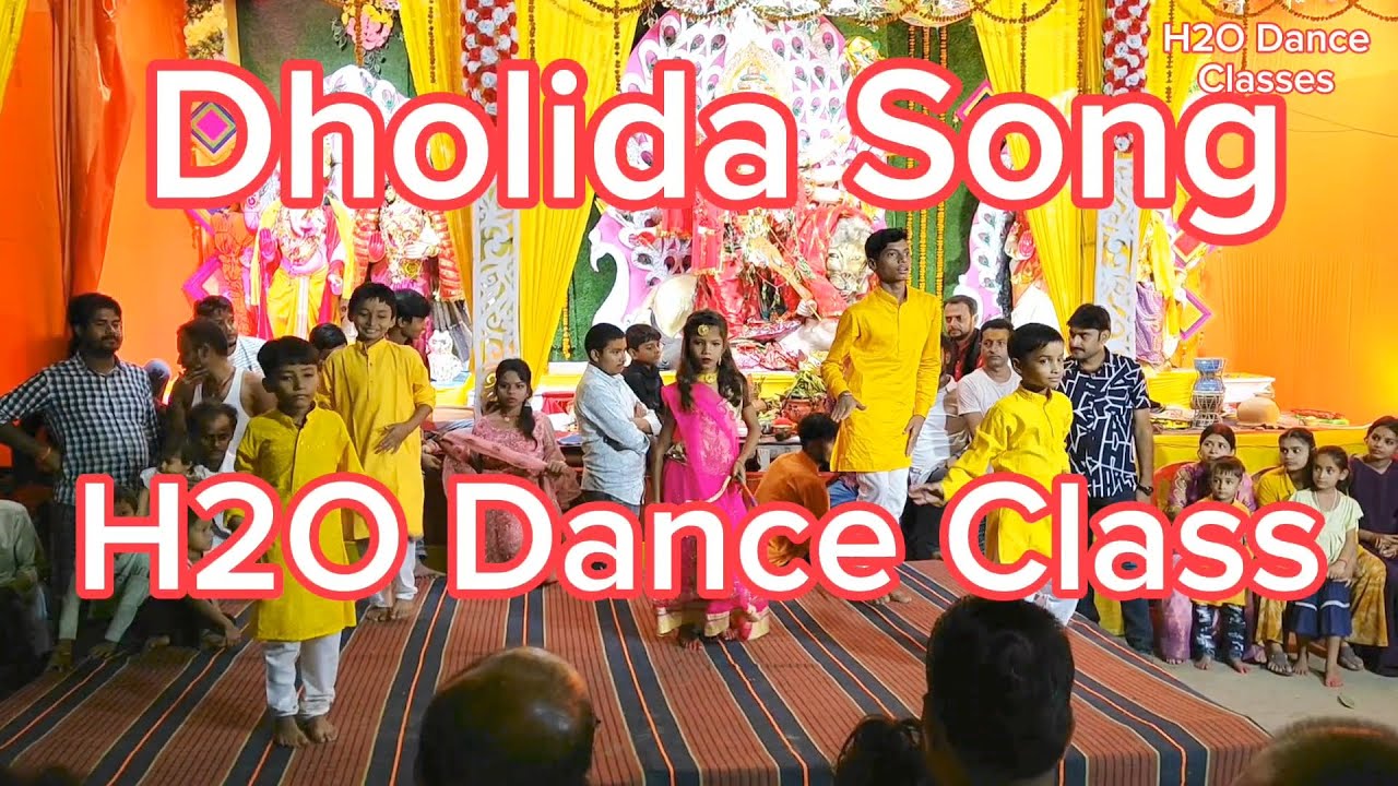 Dholida Dance Cover Video l H2O Dance Classes l Dusshera Puja Dance ...