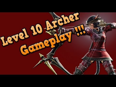 FF14 Realm Reborn - Level 10 Archer (gameplay/skills/rotation) Guide ...