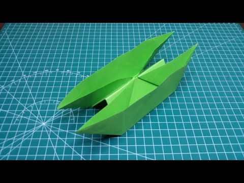 Origami Katamaran | Paper Catamaran | Origami Catamaran - YouTube