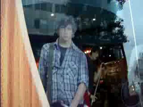 jonas brothers display from disney store window - YouTube