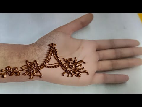 beautiful mehndi design A letter । mehndi design । mehandi - YouTube