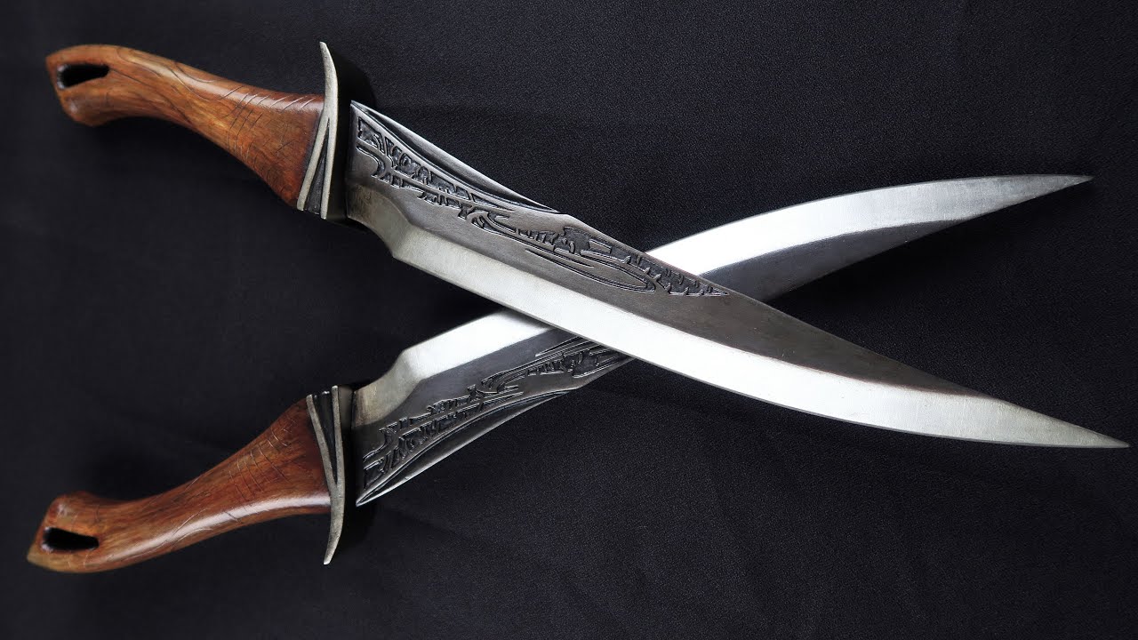 Assembling & Painting 3D Printed Knives | Drax's Daggers Guardians of ...