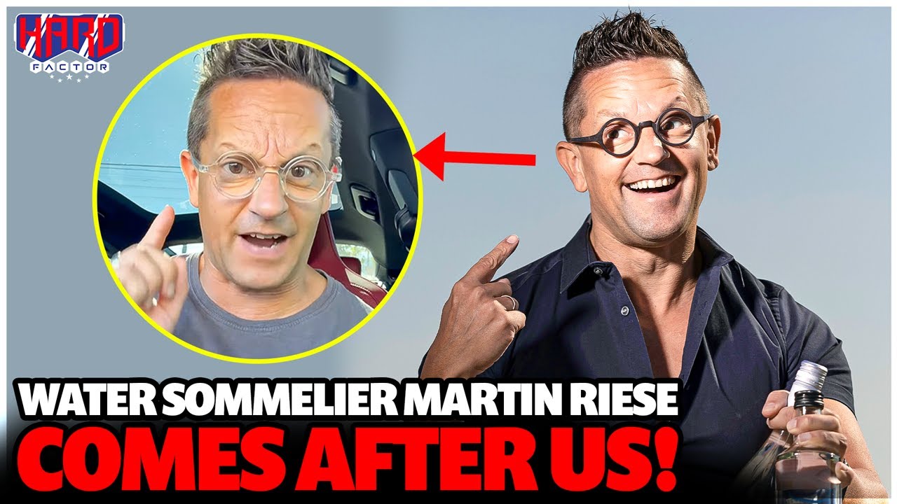 Water Sommelier Martin Riese Attacks Hard Factor!! - YouTube