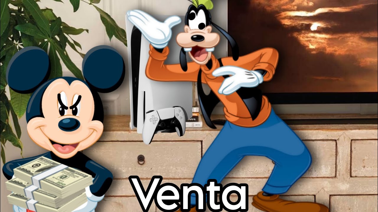 Mickey vende el auto de Goofy por una PS5 - YouTube