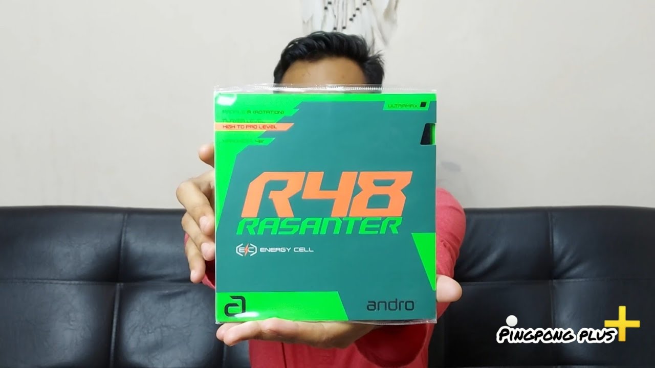 Andro Rasanter R48 | Table Tennis Rubber | Test and Review - YouTube