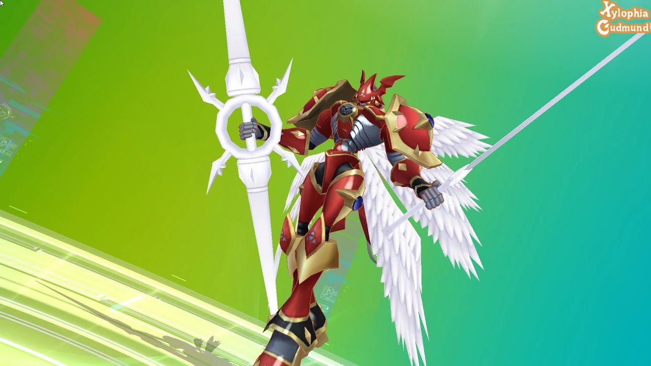 『Xylophia Gudmund』 Guilmon Growlmon WarGrowlmon to Dukemon Evolution ...