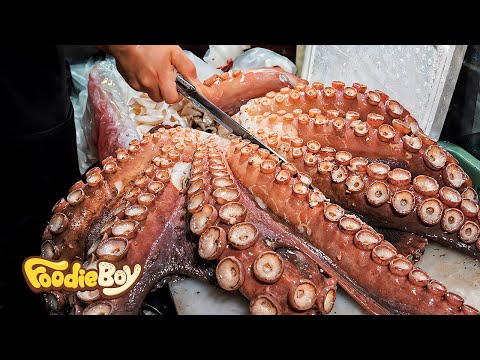 Amazing Scale! Korean Seafood Market Compilation