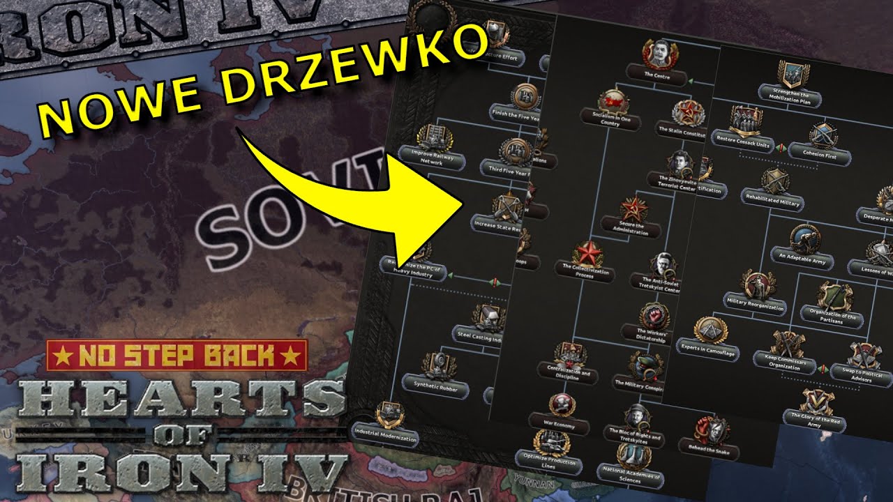 NARESZCIE, NOWE DRZEWKO SOWIETA! - HOI4 Dev diary No Step Back - YouTube