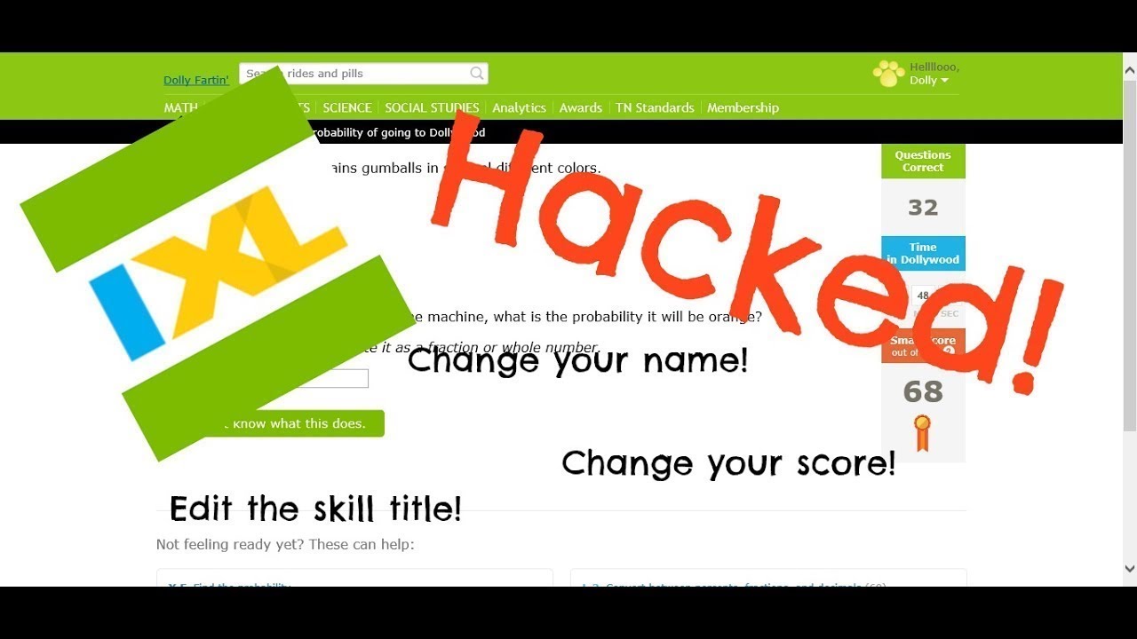 How To Hack IXL fast Video YouTube