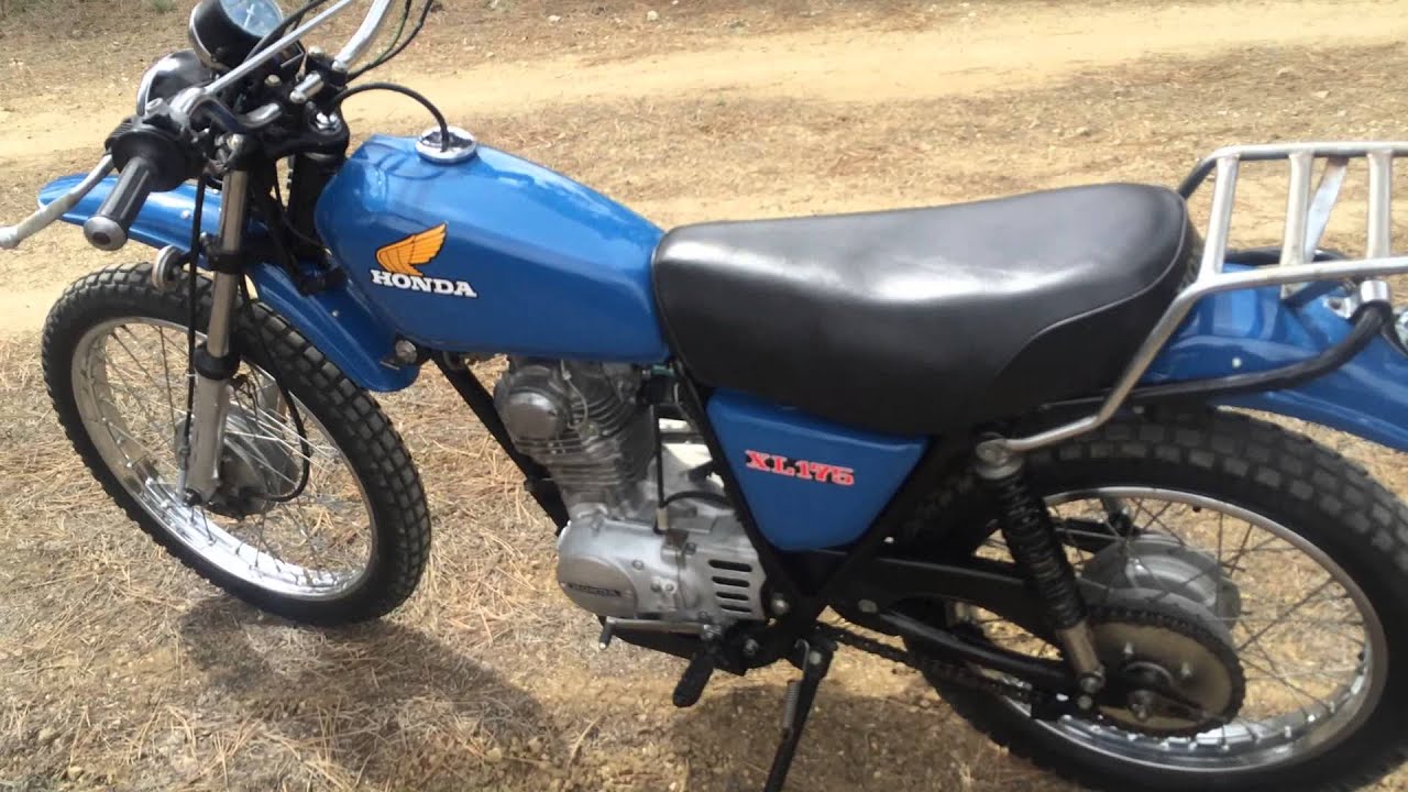 76 honda xl-175, excellent, 3400 miles--$995 - YouTube