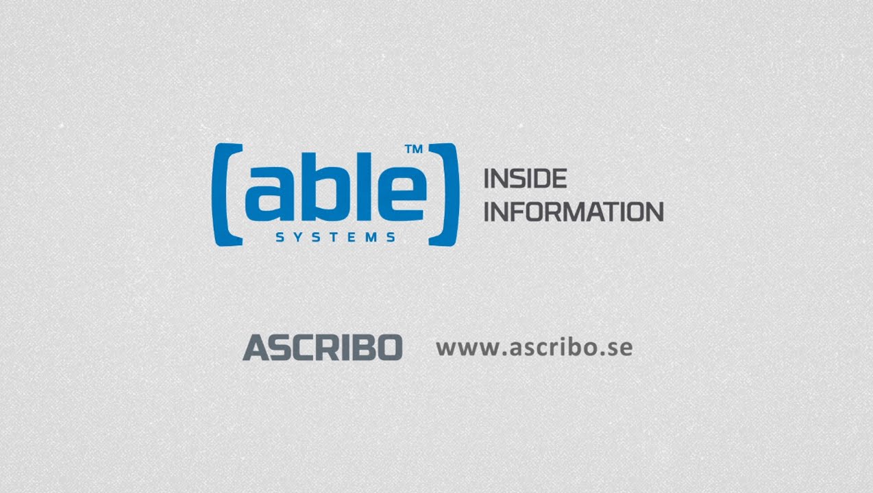 Able Systems tillståndskontroll - YouTube