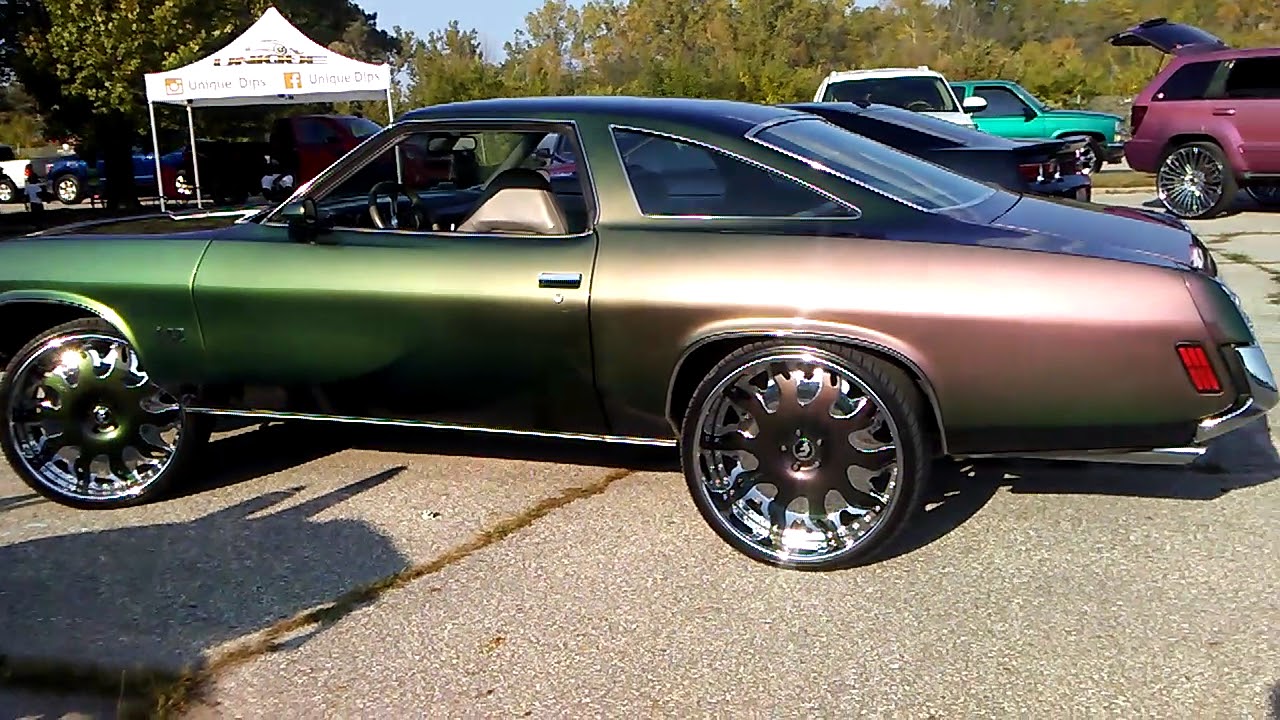 flip flop Cutlass 442 on 24 inch Forgiatos grassetto rims - YouTube