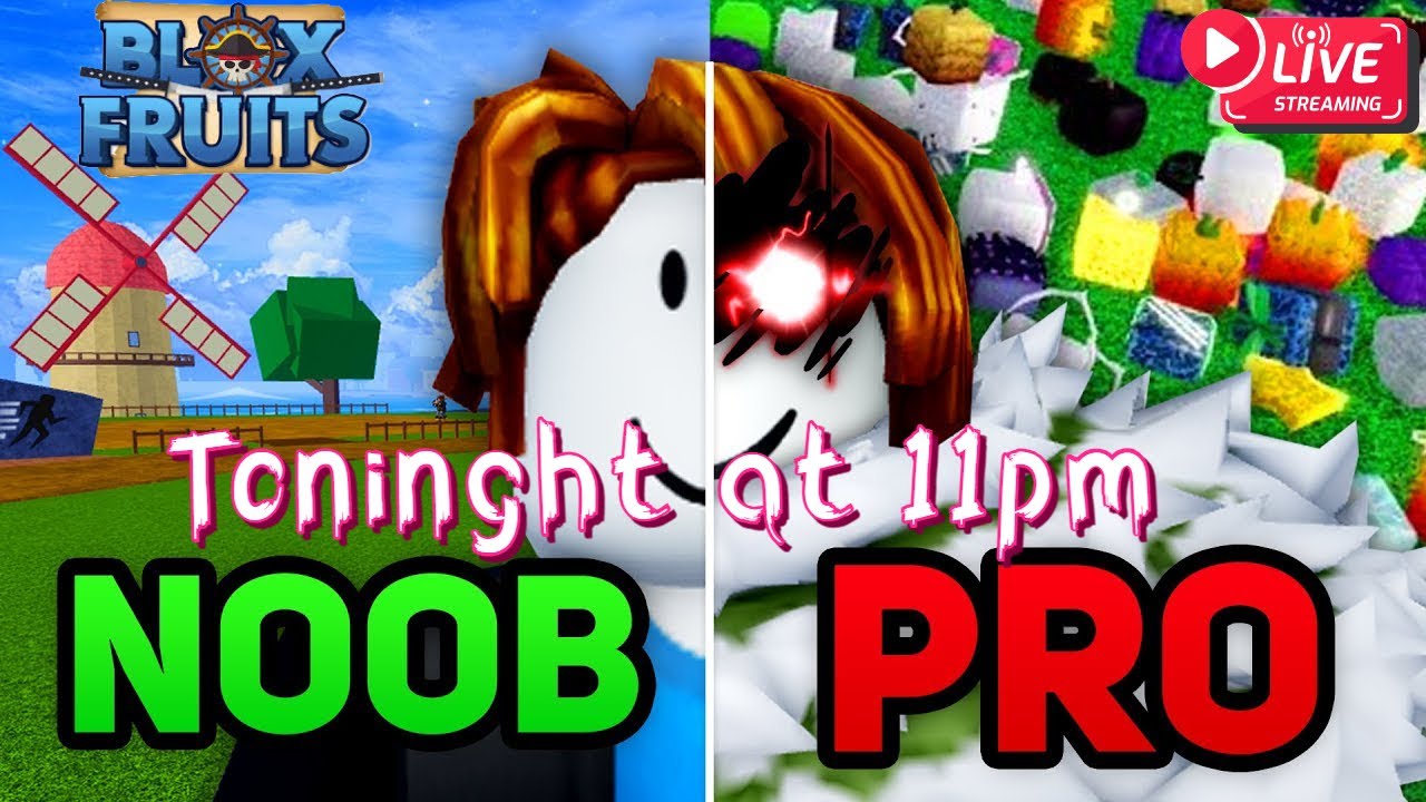 🍎 Blox Fruits - NOOB to PRO - Roblox Ft. Blue Flame Gamer - YouTube