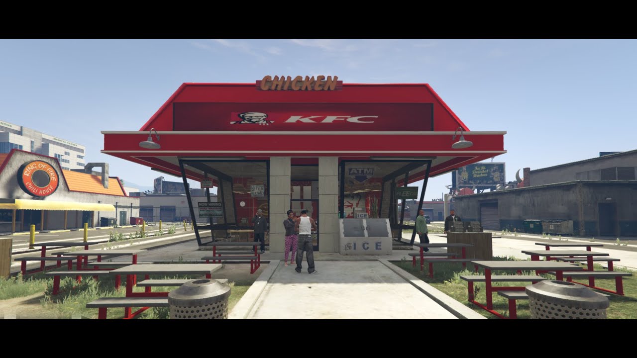 FiveM - Chicken fast food restaurant (MLO) - YouTube