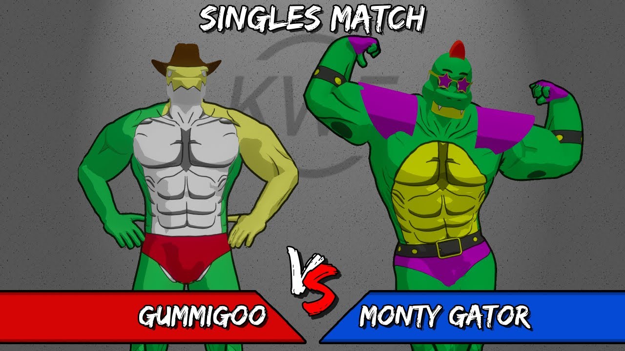 Gummigoo Vs Monty Gator - YouTube