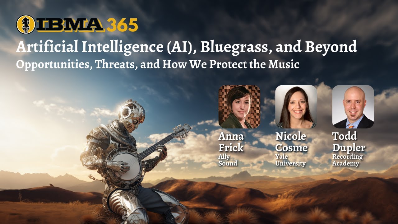 Artificial Intelligence (AI), Bluegrass, and Beyond - YouTube