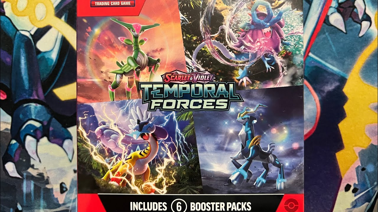 Pokemon Temporal Forces Booster Bundle Unboxing - YouTube